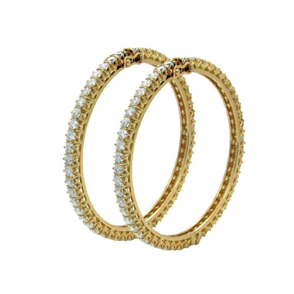 Single Line Solitaire Openable Diamond Bangles – Maaya Fine Jewels