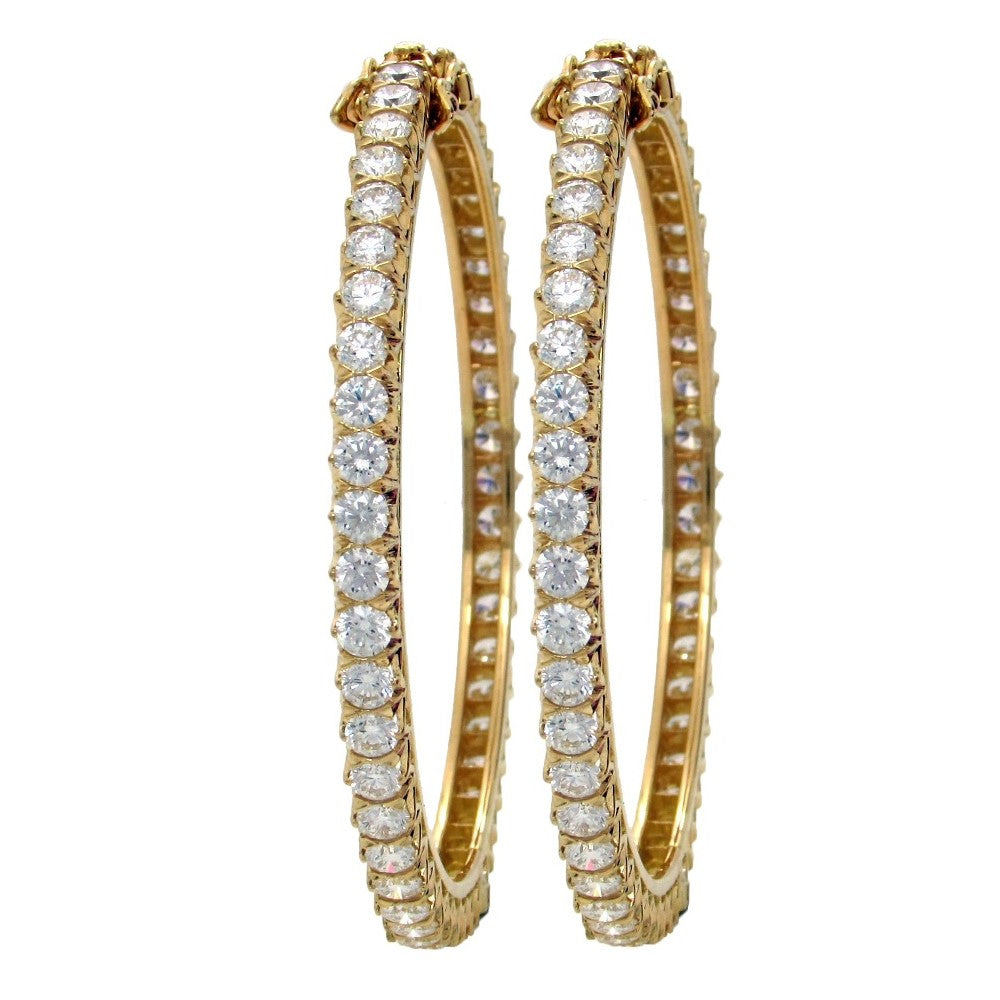 Single Line Solitaire Openable Diamond Bangles – Maaya Fine Jewels